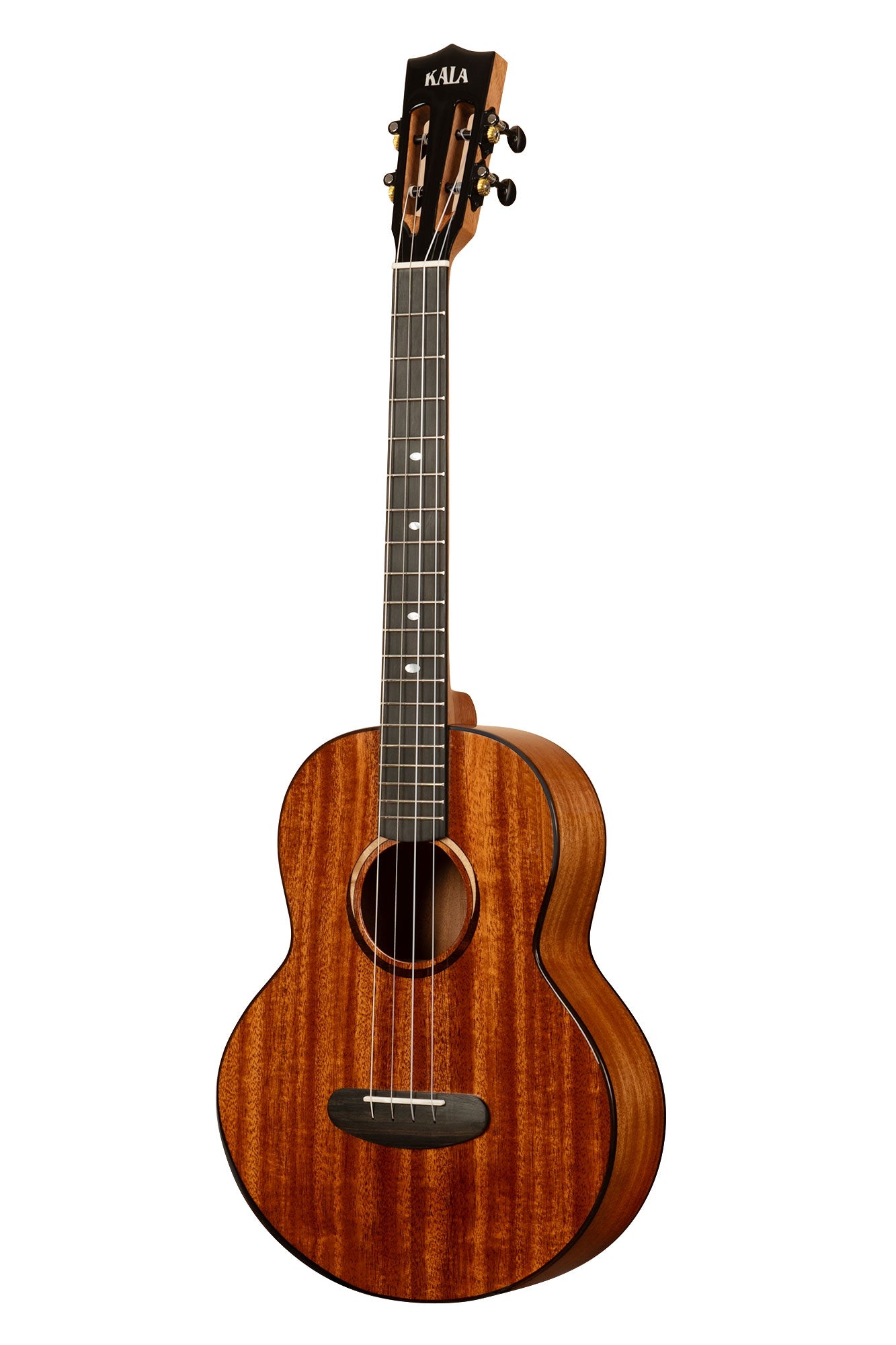 Contour All Solid Gloss Mahogany Baritone Ukulele w/ Bag – Kala Brand ...